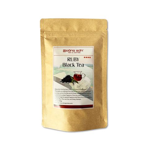 Trà Đen Ruby 4 Sao Trà Đông Sơn Thương Hiệu Trà Có Chất Lượng Tốt Nhất