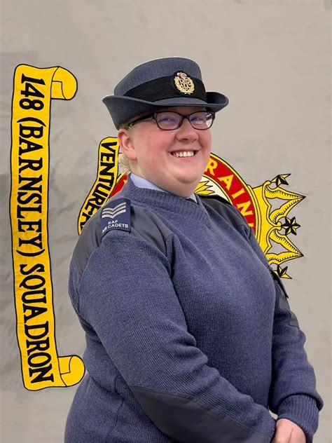 Sgt Rafac Megan Annets 148 Barnsley Squadron