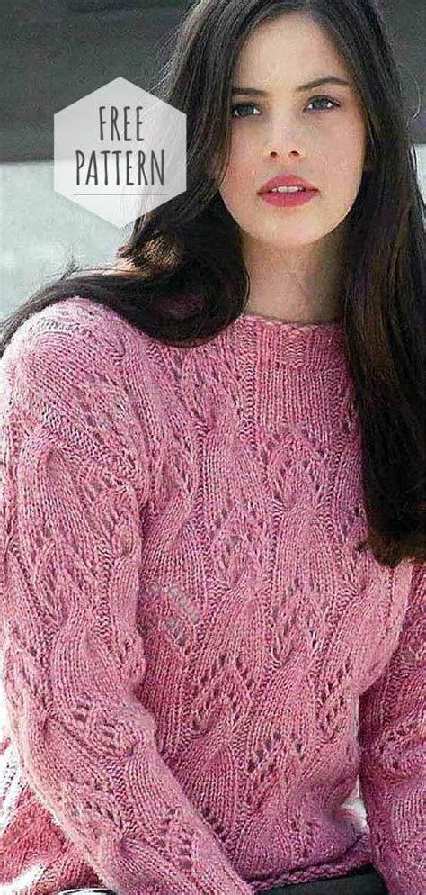 Beautiful Knit Blouse Free Pattern