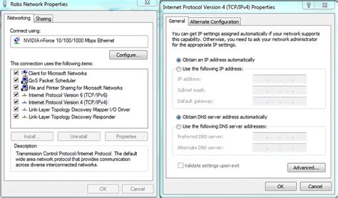 Windows 7 Static IP IPv4 Windows 7 Forums