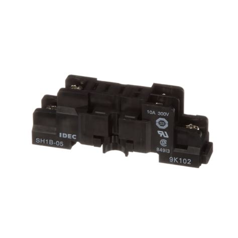 Idec Corporation Sh1b 05 Relay Socket 5 Pin 250 Vac 10 A Din