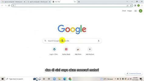 tutorial browsing youtube