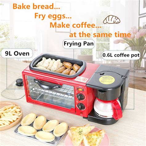 Multi Functional 3 In1 Breakfast Machine Coffee Te Grandado