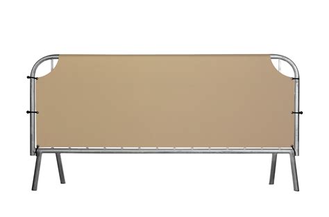810 Series Solid Vinyl Barricade Cover