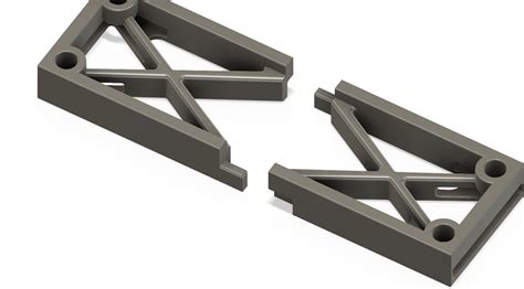 Train Wagon Chassis With Hook For N Scale Models 3d Model 3d Printable