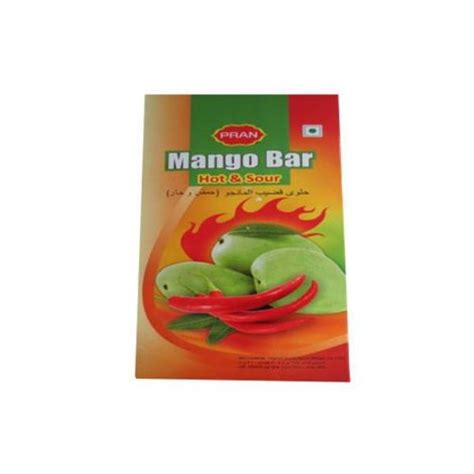 Pran Mango Bar Hot Andsour 420gm Indian Bazaar New Jersey