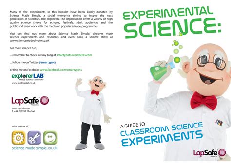 A Guide To Simple School Science Experiments Pdf