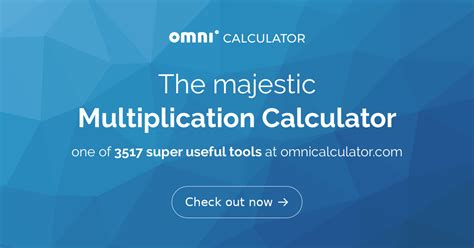 Multiplication Calculator