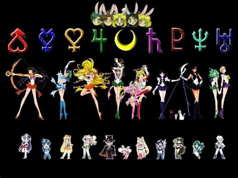 Planets Symbols Sailor Moon