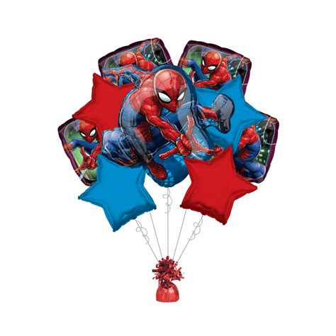 Spider Man Foil Balloon Bundle Parte Haus