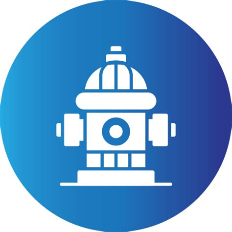 Fire Hydrant Generic Gradient Fill Icon