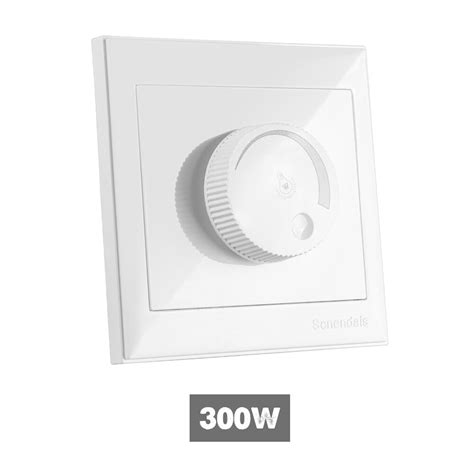 Led Scr Dimmer Wall Switch Ac220v 300w 600w 1000w Grandado