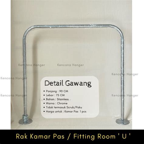 Kamar Pas U Fitting Room U Kamar Ganti Toko Bentuk U Lazada Indonesia