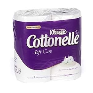 Kleenex Cottonelle Beauty Care Papel Higiénico Color Blanco 4 Rollos