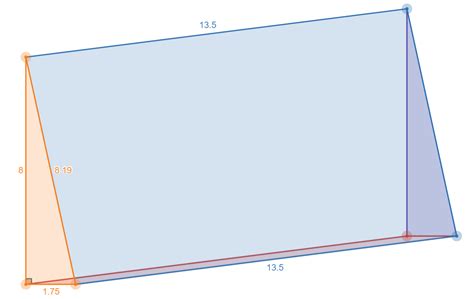 Formula For Volume Of Weird Triangular Prism R Geometry