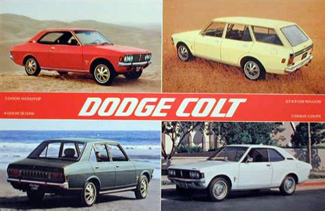The Cc Dodge Colt Chronicles Part 1 1971 1973 Dodge Colt Mitsubishi