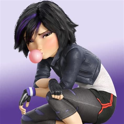 Big Hero 6 Gogo Tomago And Hiro Kiss