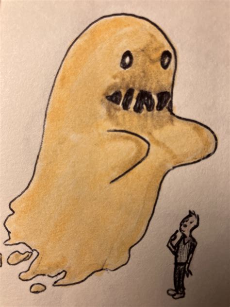 Inktober 29 Massive Ghost By Akharts On Deviantart