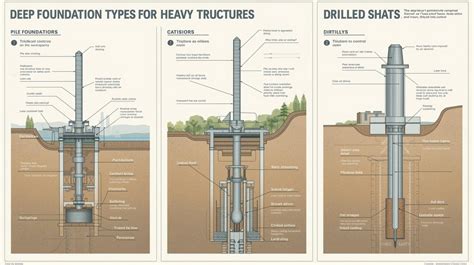 Deep Foundations For Heavy Structures Types And Benefits Civil Tutorials