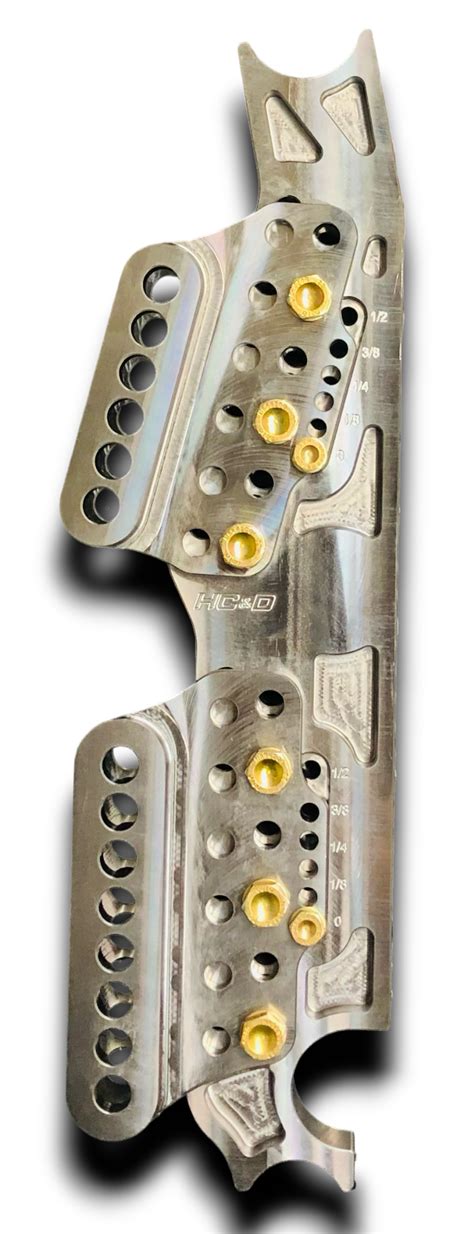 13 Billet Adjustable 4 Link Chassis Brackets