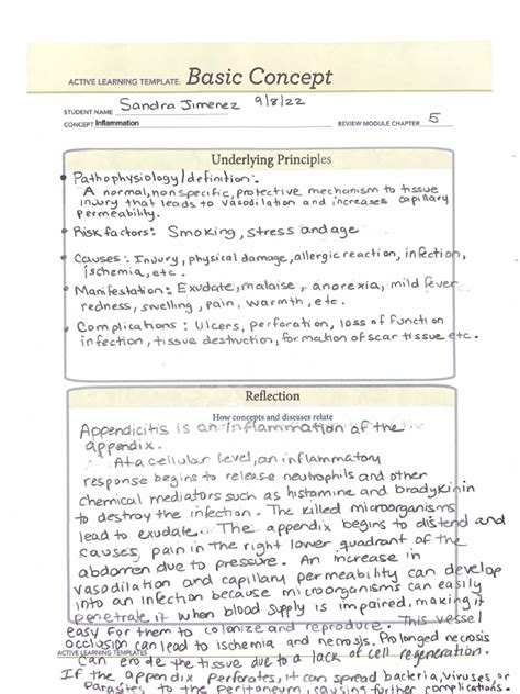 Inflammation Appendicitis Concept And Reference Pdf