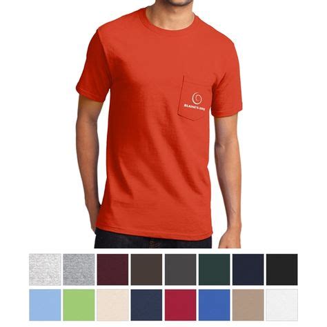 17 Best Pocket T Shirts Imprinted With Your Company Logo Images