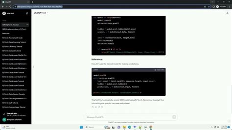 Gru Pytorch Tutorial Youtube