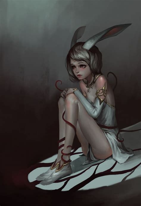 Wallpaper Bunny Ears Anime Girls Fantasy Girl Kunai 1600x2569