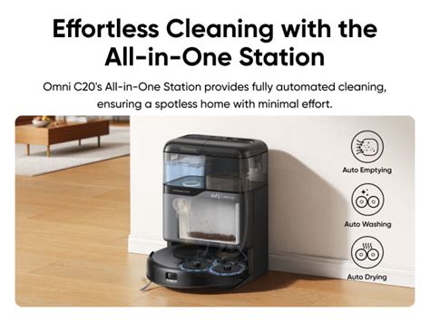 Eufy Robot Vacuum Omni C20 7000 Pa Suction And Mop Eufy Uk