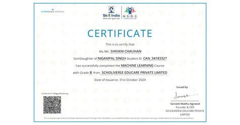 Successfully Completed The Machine Learning Training From Internshala Trainings Shivani Chauhan