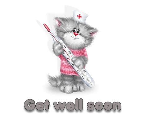Get Well Soon Cat 