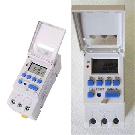 lcd digital timer relay programmable microcomputer digital display time