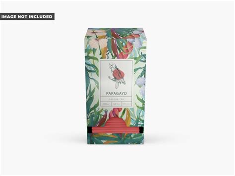 Premium Psd Tea Box Mockup