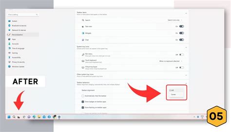 How To Move Taskbar Icons To The Left In Windows 11 No More Centered