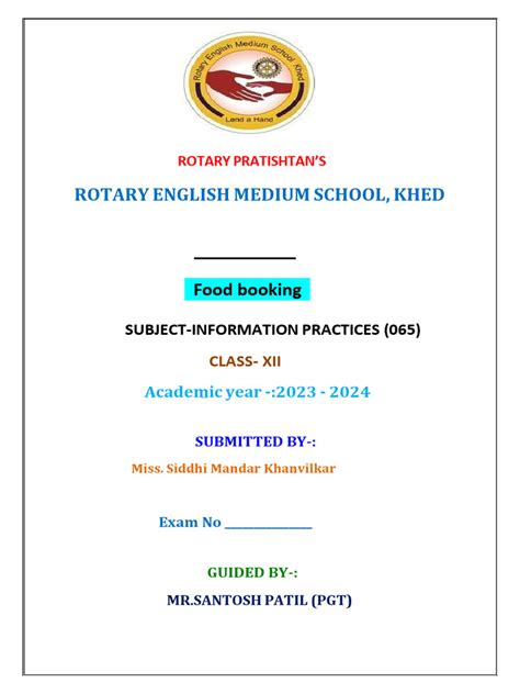 Food Booking Pdf Databases Computing