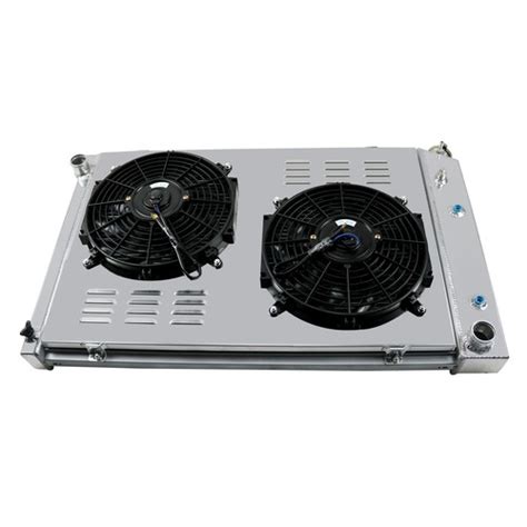 4 Core Radiator Shroud Fan For 73 1987 Chevy C10 K10 81 86 K5 Blazer 5 0 5 7l V8 Ebay