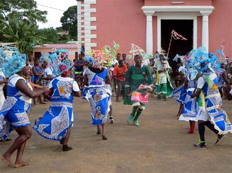 Traditional Dancers Sao Tome And Principe Traditional Clothing Learn