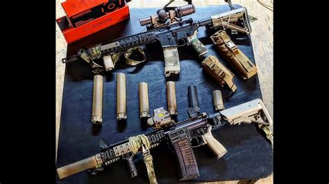 Surefire Suppressor Comparison And Rifle Setup Part 1 Youtube