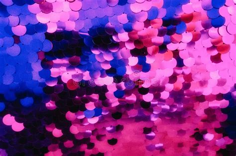 Background Aesthetic Texture With Sequin Glitter Stock Image Image Of Celebration Retro