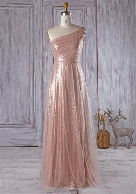 Champagne Rose Gold Bridesmaid Dresses At Missy Lynch Blog