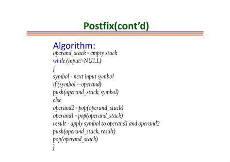 Stack Algorithm Ppt