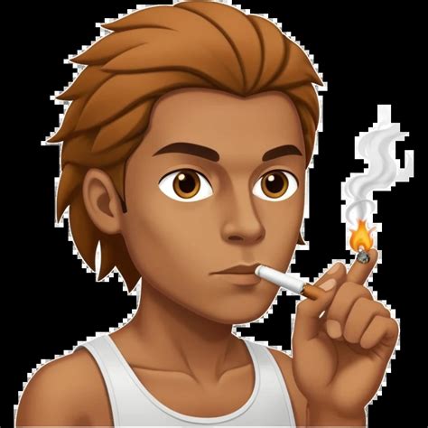 Sprinter Smoking A Joint Emoji Ai Emoji Generator