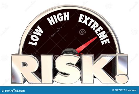 Danger Level Warning Crisis Emergency Thermometer 3d Illustration