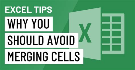 Thinking Of Merging Cells In Your Excel Spreadsheet Heres Why You Should Think Twice Excel