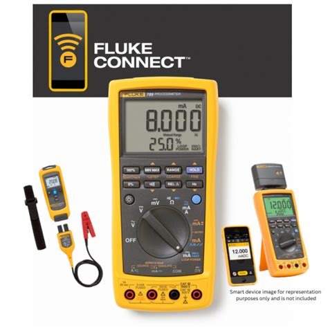 Fluke 789fc Fluke Connect Process Meter Kit With Fluke A3004 Fc