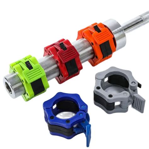 2pcs 50mm Quick Release Barbell Clamps Spin Lock Barbell Collars Weight