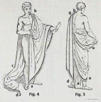 The Roman Toga And The Manner Of Wearing It