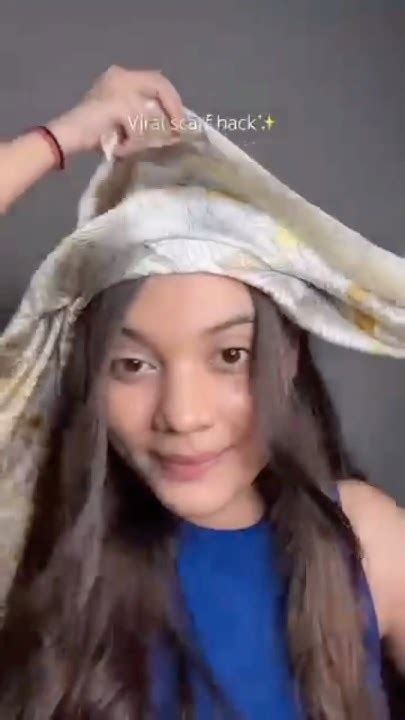Viral Scraf Hack Beauty Scraf Hack Trending Youtube