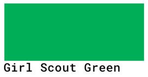 Girl Scout Green Color Codes The Hex Rgb And Cmyk Values That You Need