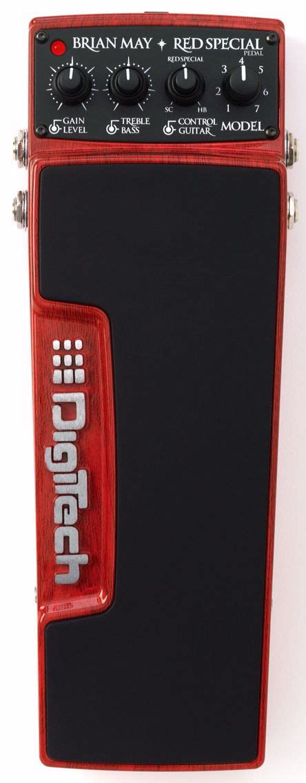 Digitech Brian May Red Pedal Control Your Guitar Sound